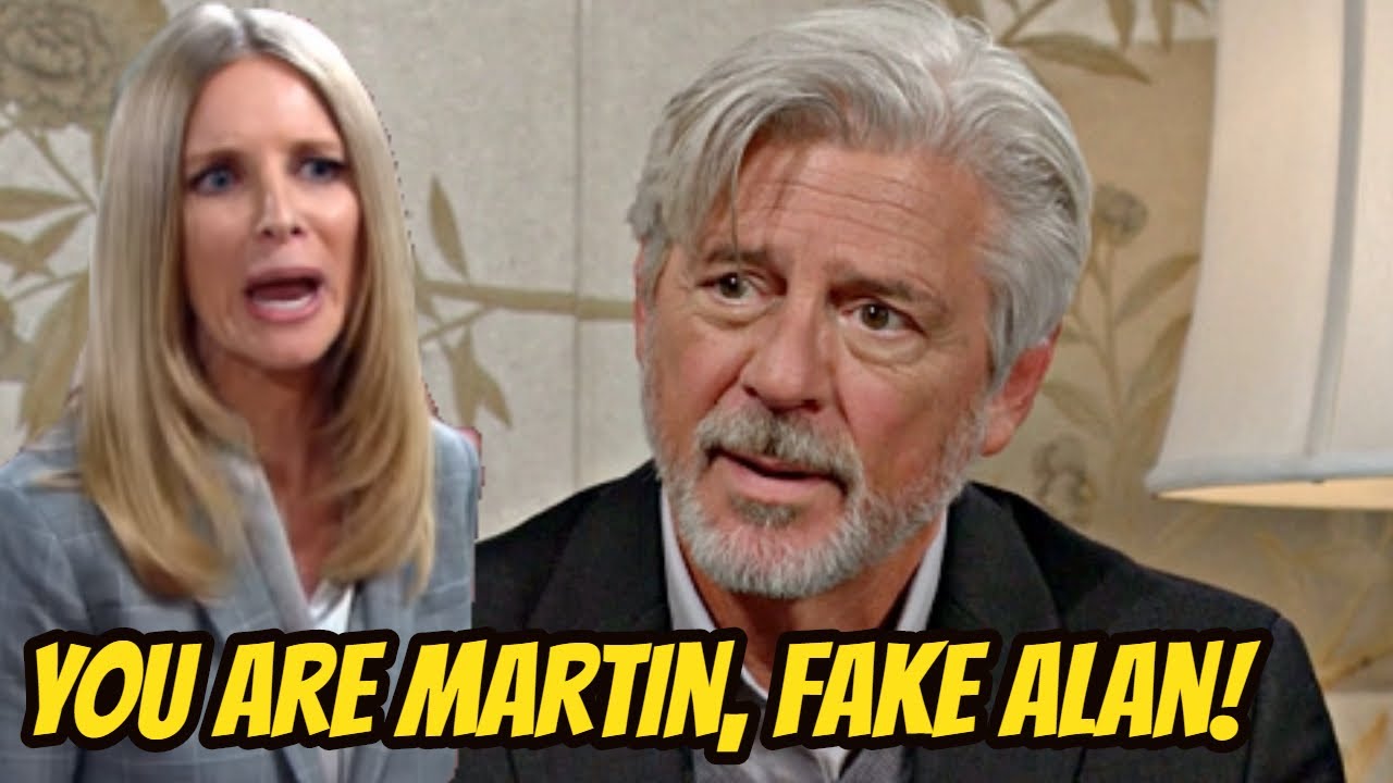 YR Spoilers Christine realized that Alan was a fake, it was Martin ...