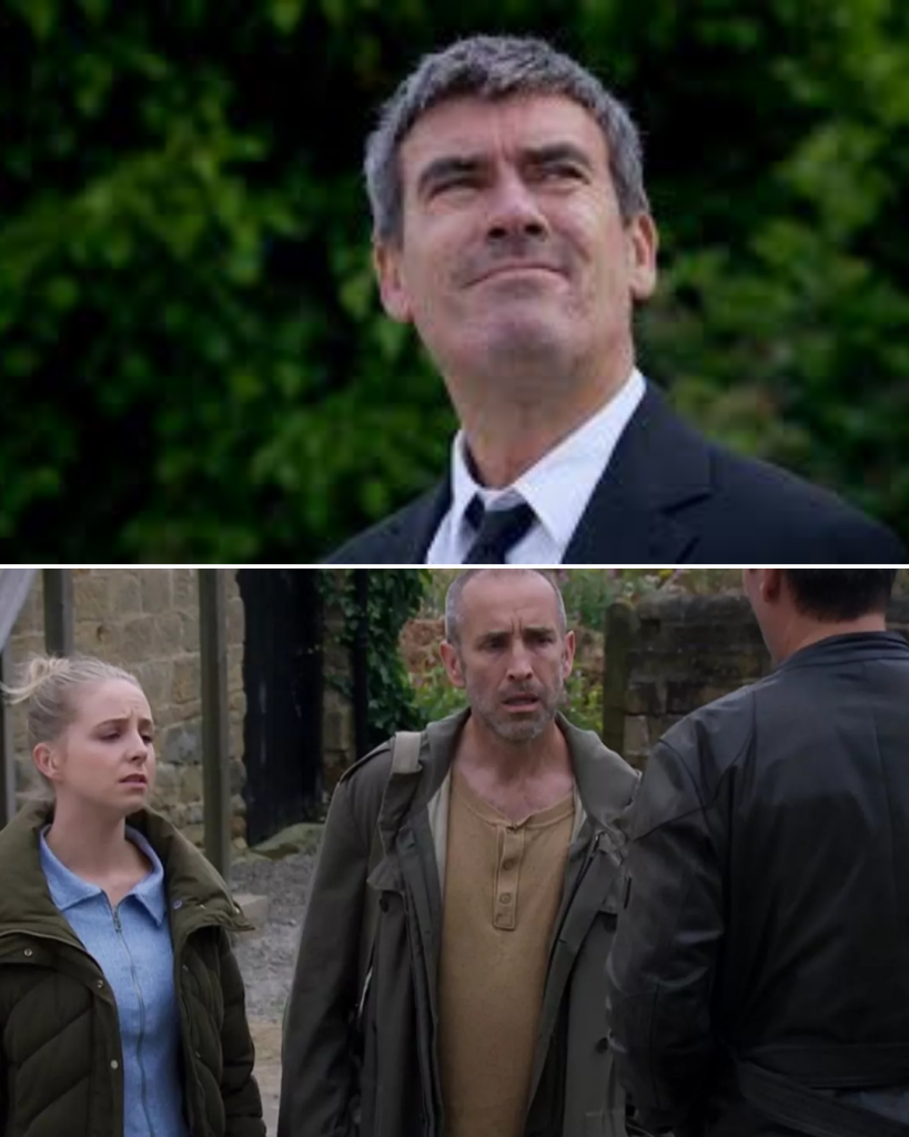 Emmerdale's Cain fights tears as tribute to TV legend marks end of era