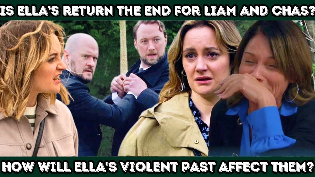 Danger ahead! Liam and Chas's Love Story in Danger: Will Ella Kill Again in Jealous Rage?