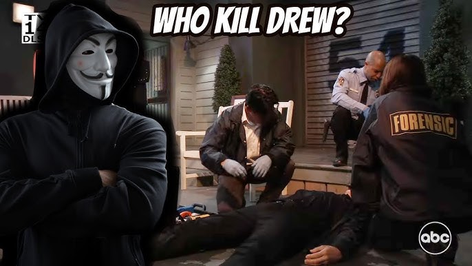 Drew Murdered, Killer's Identity Revealed ABC General Hospital Spoilers