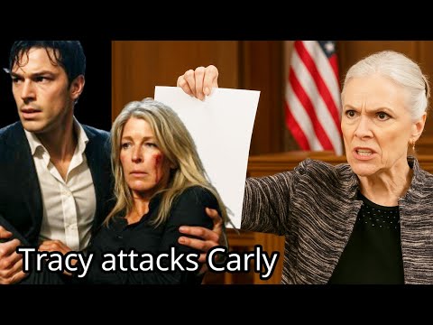 Tracy attacks Carly, Michael prevents a disaster General Hospital Spoilers
